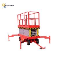 China Electric/Diesel/Gasoline Mobile Hydraulic Scissor Lift Table Overload Protection for sale
