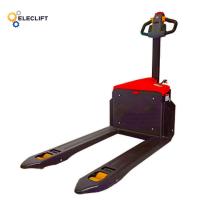 China Lifting 1000Kg Full Electric Pallet Truck 24V DC 6 Foot Pallet Jack for sale