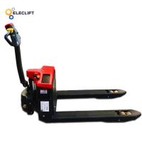 China Overall Height 62 In Full Electric Pallet Truck Jack 3.5Mph for sale