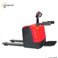China 210Ah Electric Pallet Jack Full Electric Pallet Truck 62 In Height for sale