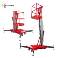 China Aluminium Alloy Lifting Platform Scissor Lift Single Man 6m-18m for sale
