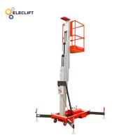 China Aluminium Alloy Lifting Platform Scissor Lift Single Man 6m-18m for sale