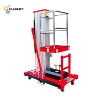 China 200kg Aluminum Lift Platform Single Man Electric Lift 1.5kw for sale