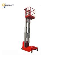 China Electric Self Propelled Aluminum Lift Platform 200KG Capacity One Man Electric Lift for sale