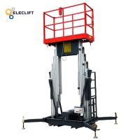 China Rectangle Aluminum Lift Platform Single Man Electric Scissor Lift ISO for sale