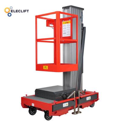 China 200kg Aluminum Lift Platform Single Man Electric Lift 1.5kw for sale