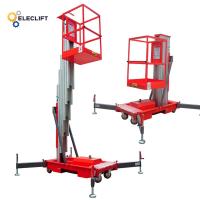China 20 Ft Single Man Articulating Lift 220V/380V With Safety Device for sale