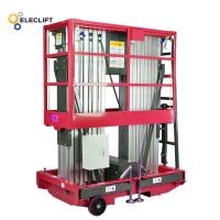 China Rectangle Aluminum Lift Platform Single Man Electric Scissor Lift ISO for sale