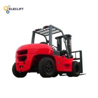 China 45-60 Degrees 4 Wheel Diesel Lift Truck Lifting Height 2-6 Metres for sale