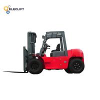 China Seated Operator 3 Ton Diesel Forklift Truck Tilt Angle 45-60 Degrees for sale