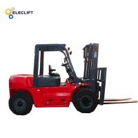 China 3 Ton Electric Four Wheel Forklift Lifting Speed 2.5M/S for sale