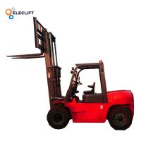 China 45-60 Degrees 4 Wheel Diesel Lift Truck Lifting Height 2-6 Metres for sale