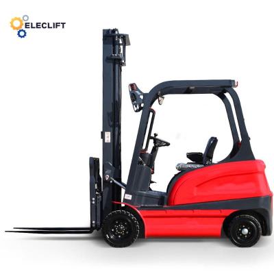 China 3.5-5 Ton Diesel Forklift Four Wheel For 1150-2000mm Fork Length for sale