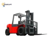 China 45-60 Degrees 4 Wheel Diesel Lift Truck Lifting Height 2-6 Metres for sale