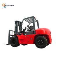 China Seated Operator 3 Ton Diesel Forklift Truck Tilt Angle 45-60 Degrees for sale