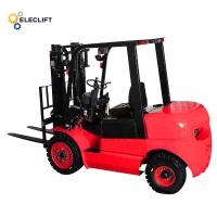 China 3 Ton Electric Four Wheel Forklift Lifting Speed 2.5M/S for sale