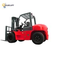 China LPG Electric Manual Four Wheel Forklift Tilt Angle 45-60 Degrees for sale