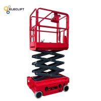 China 1.8M-6M Lifting Height Mini Electric Scissor Lift Warehouse for sale