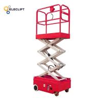 China Heavy Duty Platform Lift Warehouse Working Height 3.8M-6.7M for sale