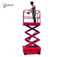 China 1.5KW Electric Mini Hydraulic Lift Warehouse Platform Lift 1.5M*0.8M*1M for sale
