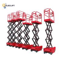 China 1.8M-6M Lifting Height Mini Electric Scissor Lift Warehouse for sale
