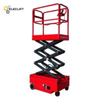 China Heavy Duty Mini Scissor Lift 450KG Capacity 0.2M/S Lowering Speed for sale