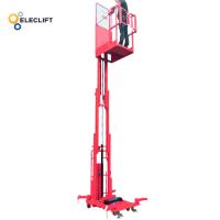 China 60 Inches Electric Stock Picker Turning Radius With Cushion Tires for sale