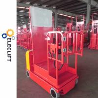 China AC Motor Drive Electric Order Picker Forklift Lifting Height 2.7m-4.5m for sale