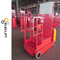 China Speed 0-20m/min Mini Order Picker Lift Truck CE ISO9001 for sale