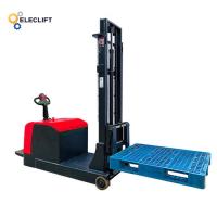 China PLC Control Warehouse Reach Truck Battery Powered Pallet Truck for sale