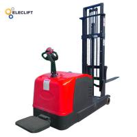 China PLC Control Electric Warehouse Forklift Trucks Lifting Height 6-8 Meters for sale