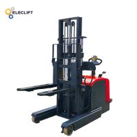 China 20Km/h Warehouse Forklift Trucks Double Rider Pallet Jack With Reverse Alarm for sale