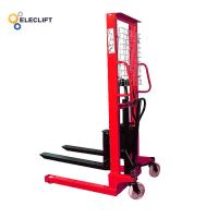 China Steel Hand Manual Pallet Stacker With 1000-3000kg Capacity for sale