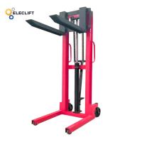 China Steel Hand Manual Pallet Stacker With 1000-3000kg Capacity for sale