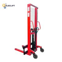 China Manual Hand Pallet Stacker Trucks with 3000mm Lift Height for sale