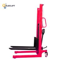 China Straddle Stacker Forklift Hand Pallet Stacker Capacity 1000kg-3000kg for sale