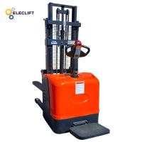 China 2 Ton Full Electric Pallet Truck Stacker 3000mm Height 24V DC for sale