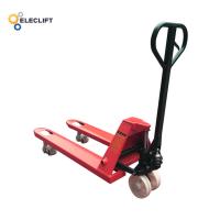 China Steel Manual Pallet Jack Powder Coating 1150-2050mm Fork Length for sale