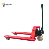 China Capacity 1000-2000kg Manual Pallet Truck 580mm / 685mm Overall Width for sale