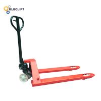 China Steel Manual Pallet Jack Powder Coating 1150-2050mm Fork Length for sale