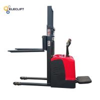 China Speed 24V Full Electric Pallet Stacker With 1450mm Turning Radius And 1000-3000kg Load Capacity for sale