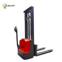 China 2500kg Polyurethane Full Electric Pallet Stacker 3000mm Lifting Height 210Ah Battery Capacity for sale