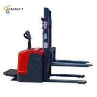 China Speed 24V Full Electric Pallet Stacker With 1450mm Turning Radius And 1000-3000kg Load Capacity for sale