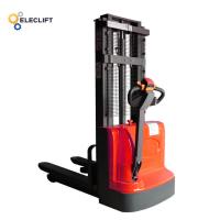 China 1000-3000KG Capacity Full Electric Pallet Stacker With 1150mm Fork Length Easy Material Handling for sale