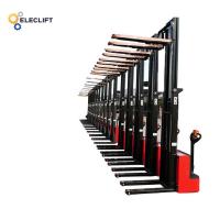 China 800mm Full Electric Pallet Stacker With 3000 Mm Lifting Height And 210Ah Battery Capacity for sale