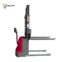 China 800mm Full Electric Pallet Stacker With 3000 Mm Lifting Height And 210Ah Battery Capacity for sale