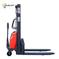 China 1000kg Load Capacity Semi Electric Pallet Stacker With 3 Meters Lift Height for sale