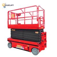 China Working Height 12m Self Propelled Scissor Lift With Superior Performance for sale