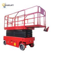 China Working Height 12m Self Propelled Scissor Lift With Superior Performance for sale