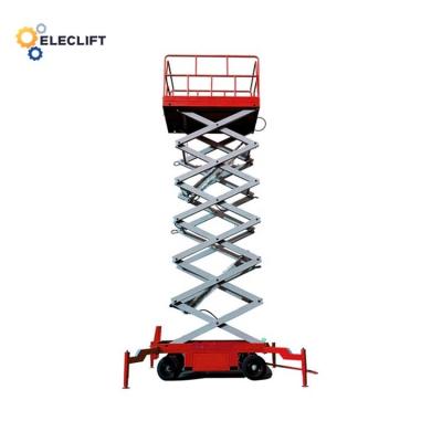 China Electric Mobile Scissor Lift With 500 Kg Load Capacity 2.2kw Power Lift Speed 0.2m/s for sale